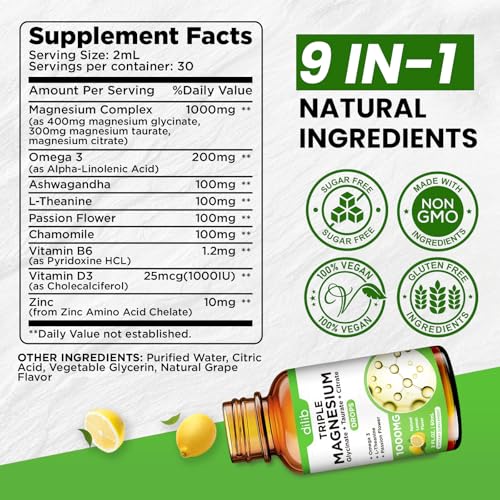 lemon flavoured magnesium glycinate