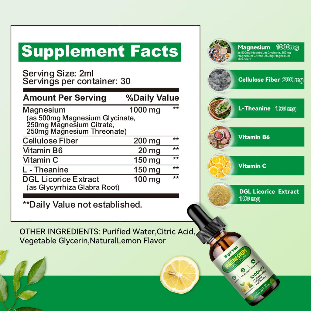 lemon-flavoured magnesium supplement benefits