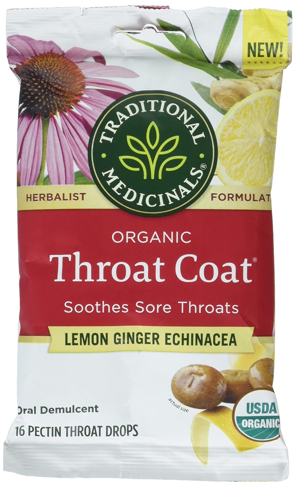 lemon ginger echinacea lozenges for immunity