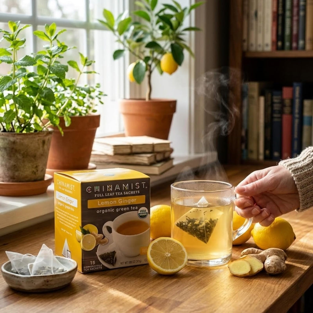lemon ginger herbal tea benefits