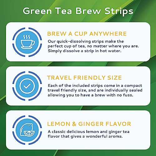 lemon ginger matcha green tea