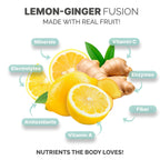 lemon ginger sea moss gel for energy