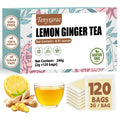 lemon ginger tea bags for soothing digestion