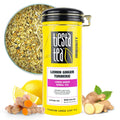 Lemon ginger turmeric herbal tea