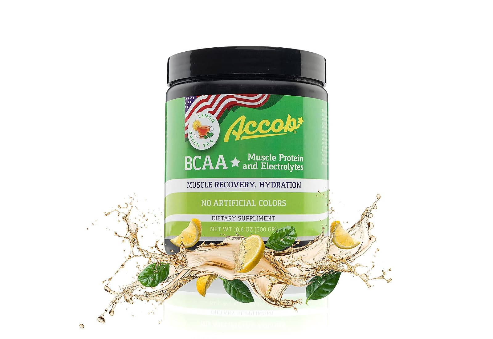 Lemon green tea flavoured BCAA