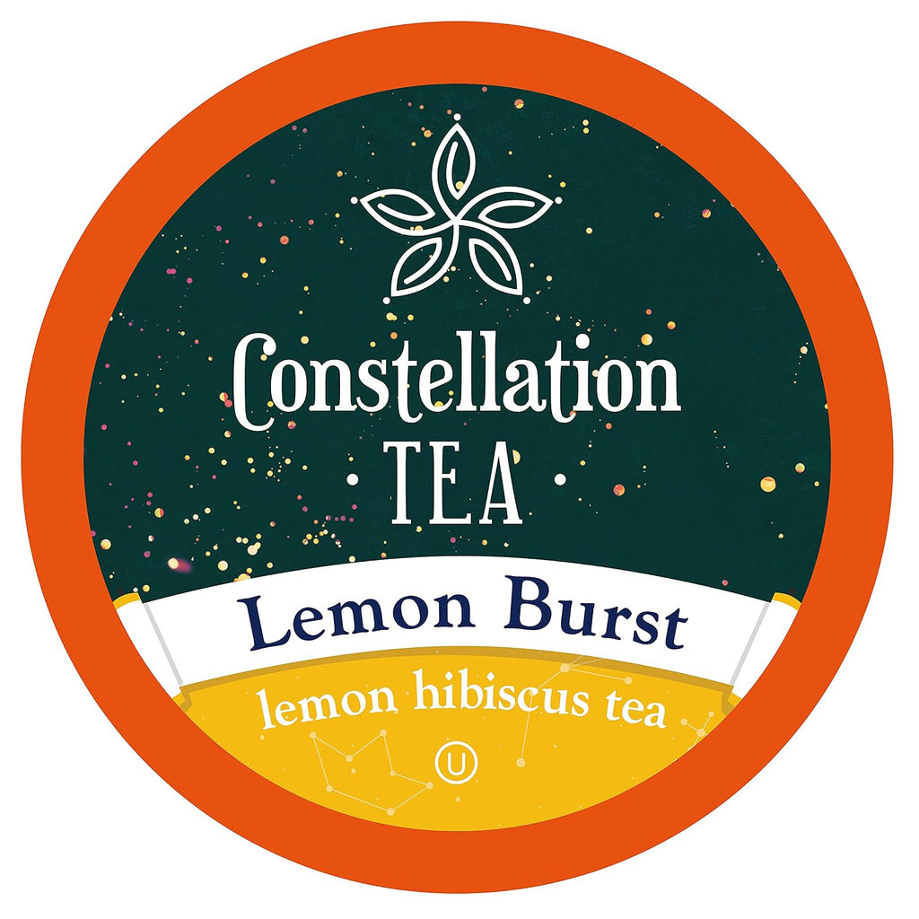 Lemon hibiscus herbal tea pods