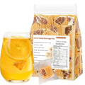 Lemon honey rock candy tea cubes