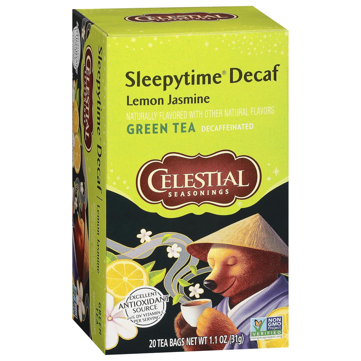 Lemon jasmine calming tea blend