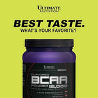 Lemon lime BCAA powder for energy