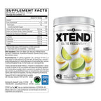Lemon lime BCAA powder for hydration