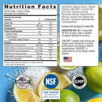 Lemon lime creatine electrolyte blend