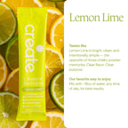 Lemon lime creatine electrolyte blend