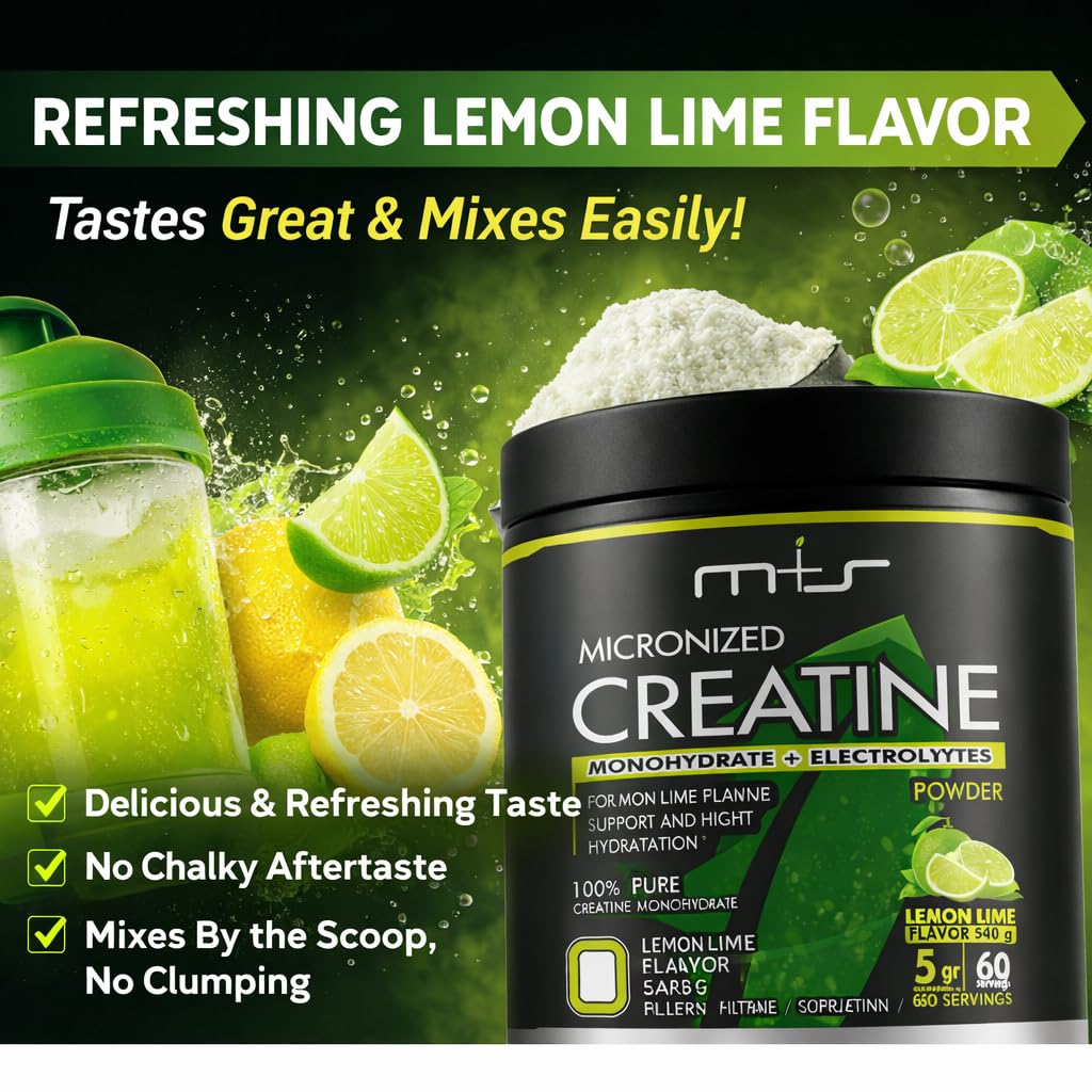 lemon lime creatine for athletes