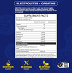 Lemon lime creatine hydration formula