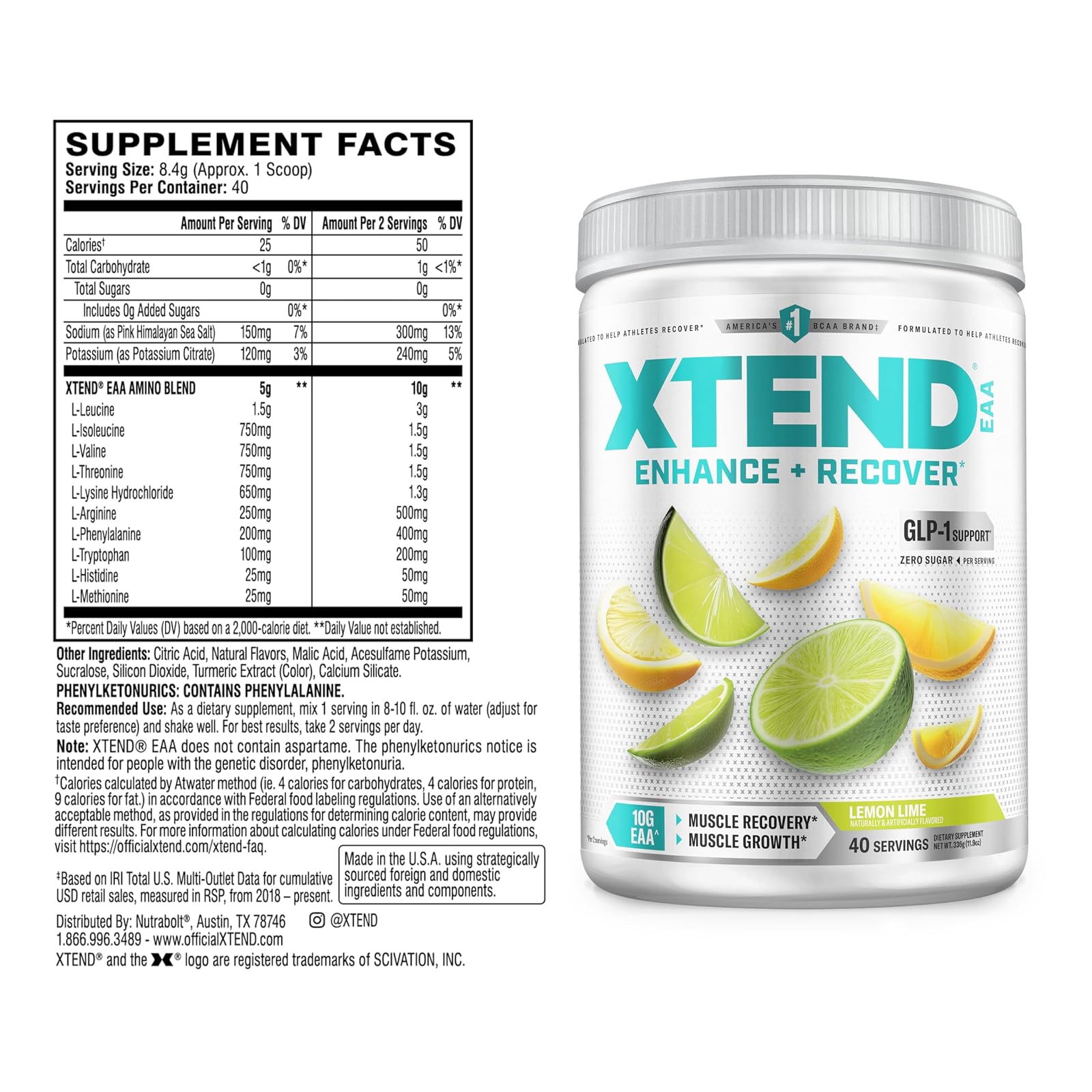Lemon lime EAA supplement benefits