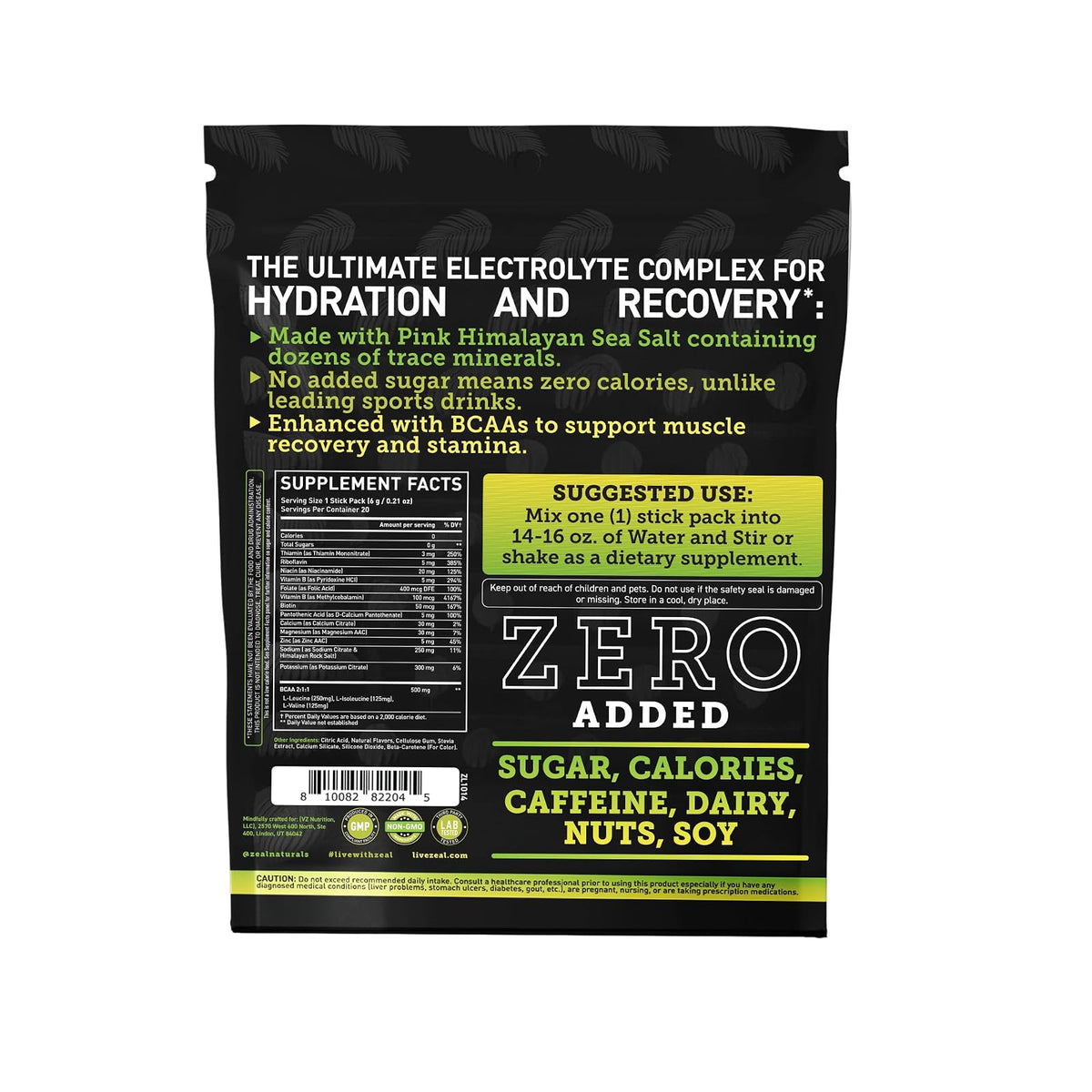lemon lime electrolyte drink mix