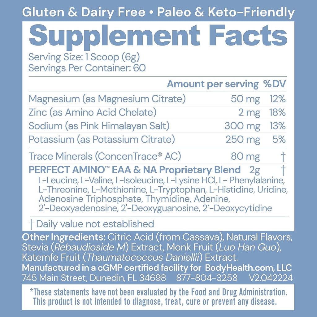 Lemon lime electrolyte drink mix