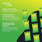 Lemon Lime electrolyte drink mix