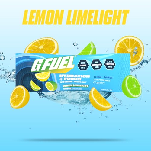 Lemon lime electrolyte drink mix