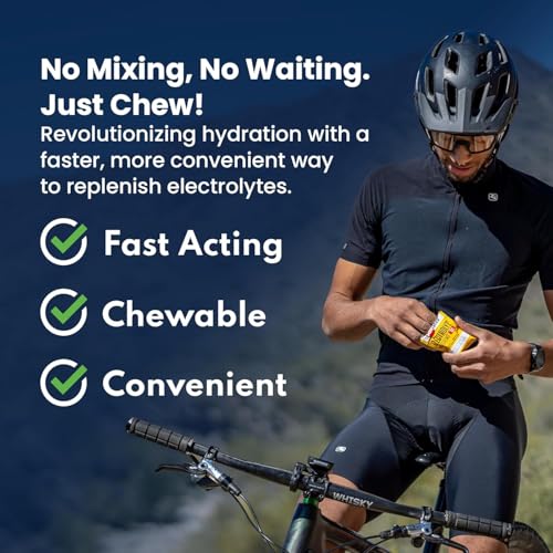 Lemon lime electrolyte fastchews for energy