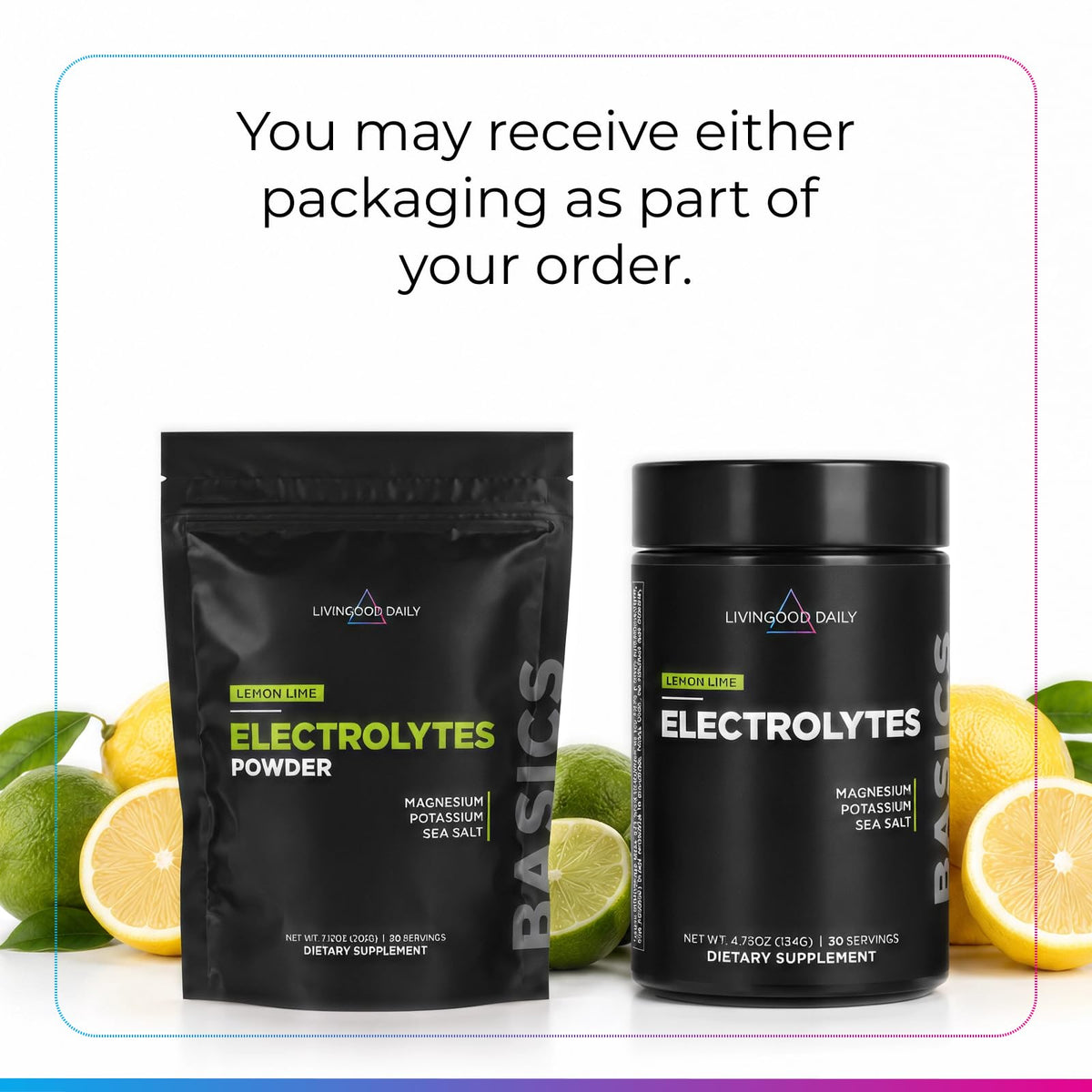 Lemon lime electrolyte powder for hydration