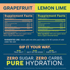 lemon lime electrolyte stick packs