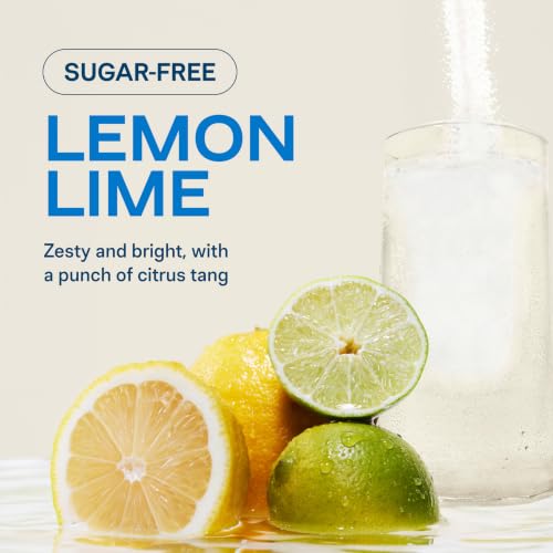 Lemon lime electrolyte tablets for energy