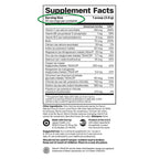 Lemon-lime electrolyte tablets for energy