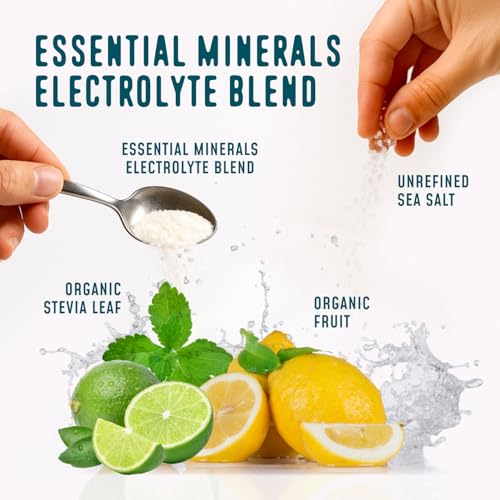 Lemon lime electrolytes for workout recovery