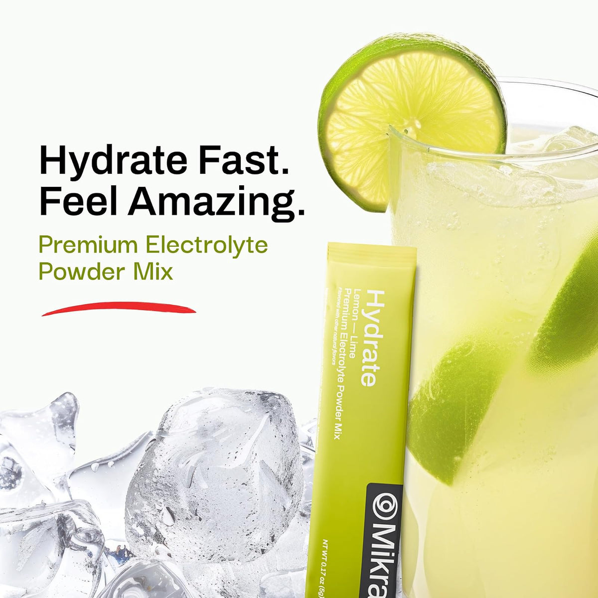 lemon lime flavour electrolyte drink