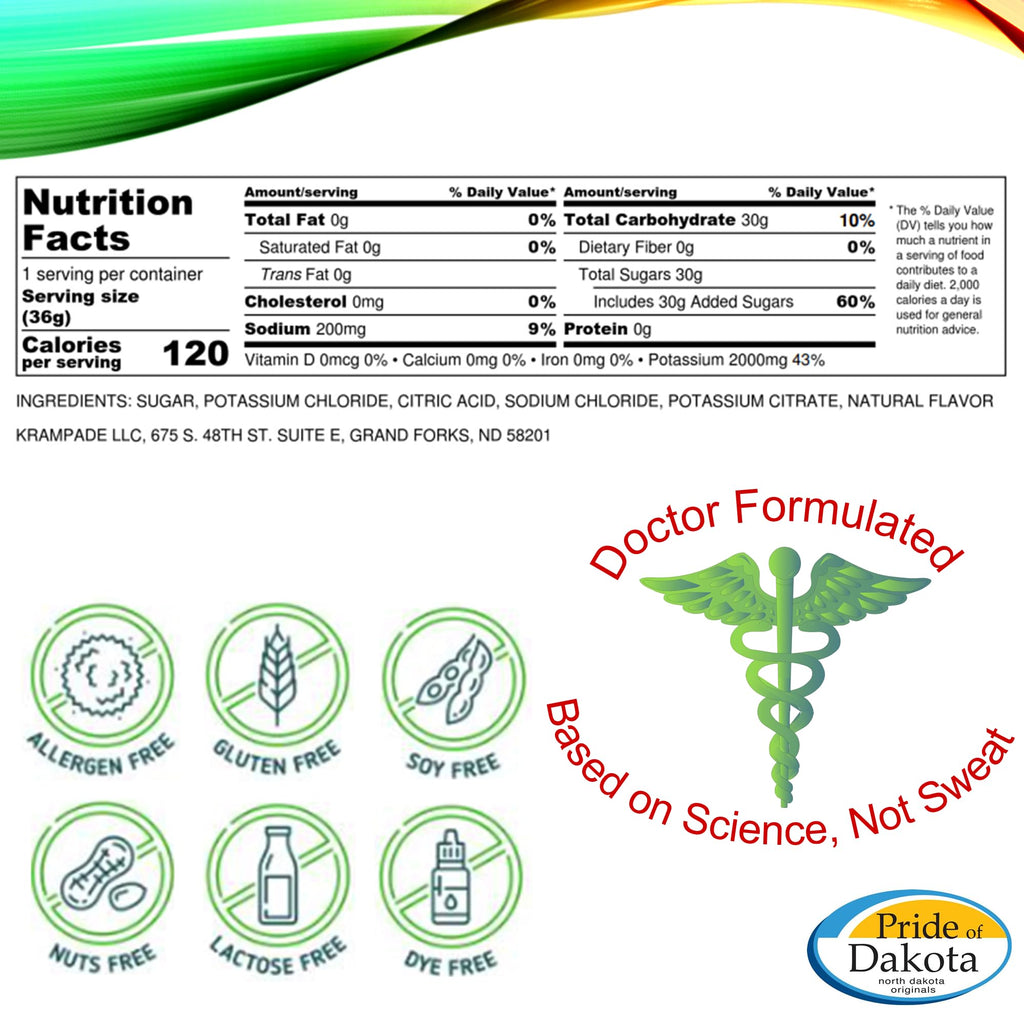 lemon lime flavour electrolyte packets