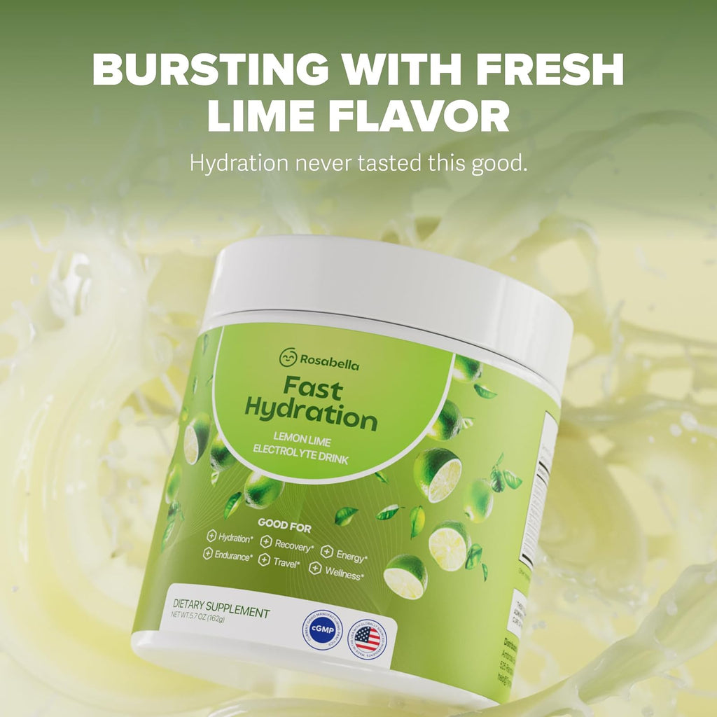 lemon lime flavour electrolyte powder mix