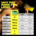 Lemon lime flavour electrolyte supplement