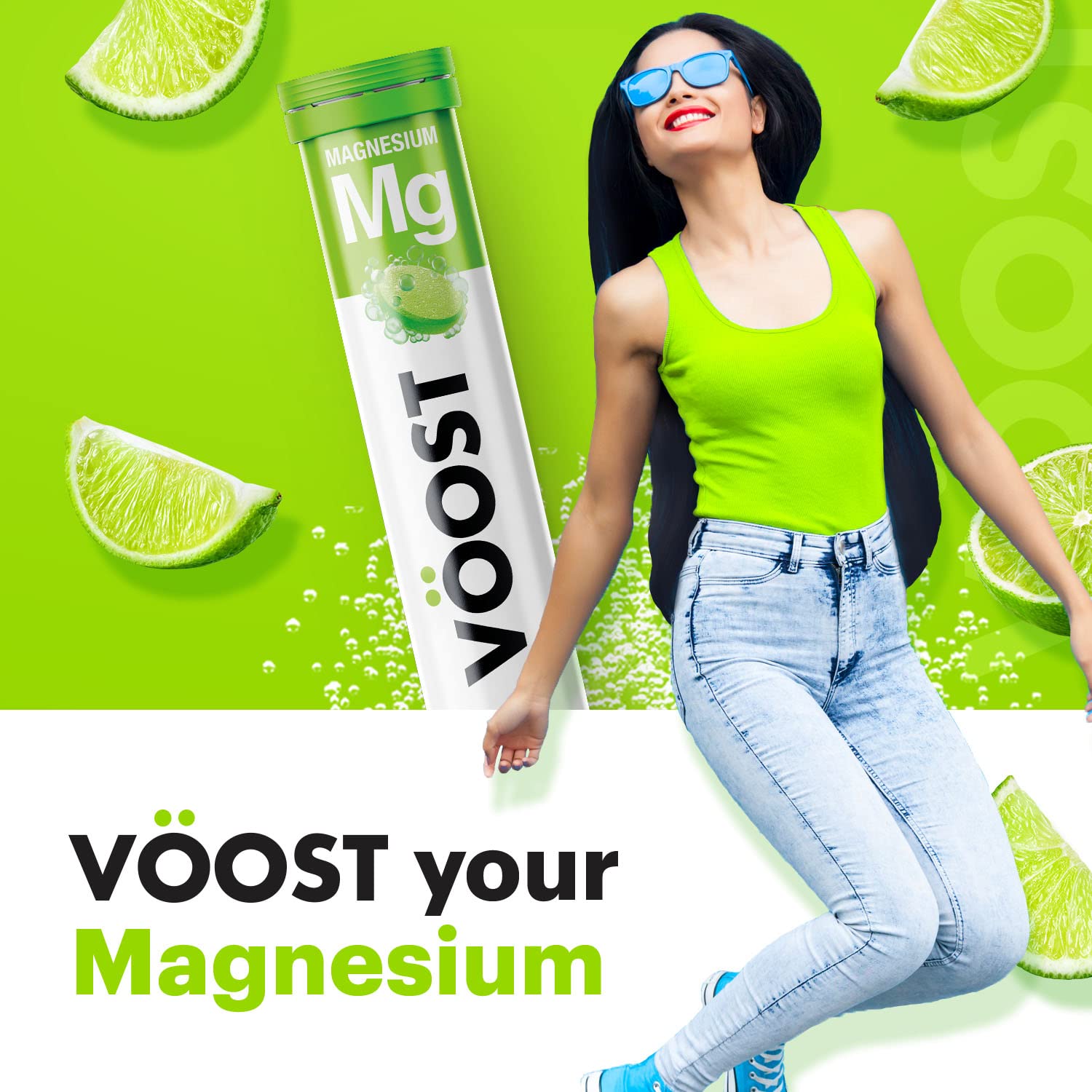 lemon lime flavour magnesium tablets