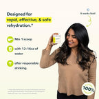 Lemon lime oral rehydration solution