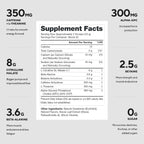 Lemon lime pre-workout energy drink