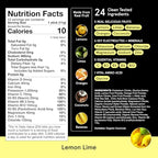 Lemon lime sports electrolyte drink