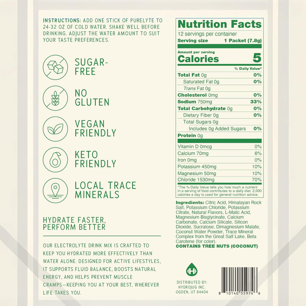 lemon lime sports electrolyte powder