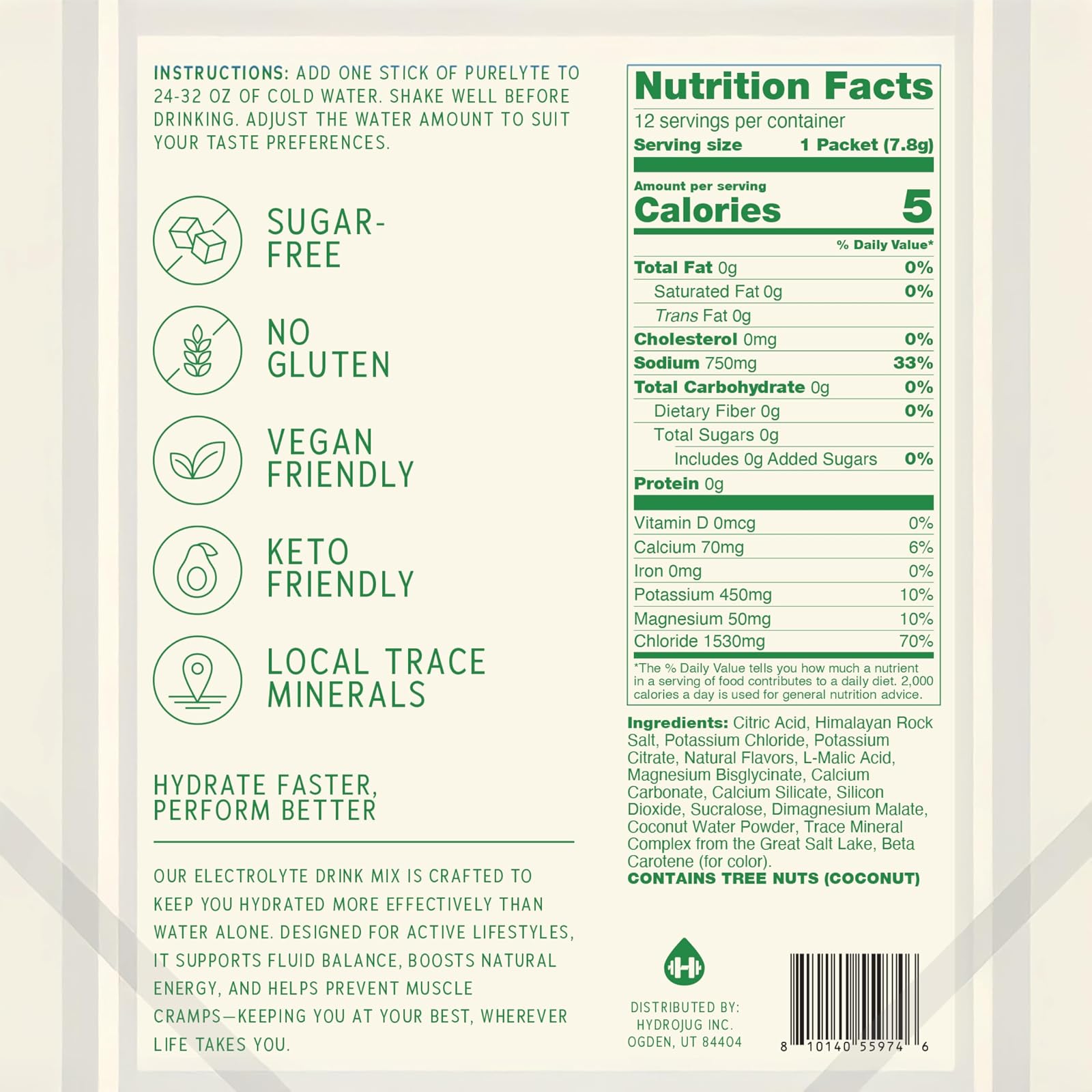 lemon lime sports electrolyte powder