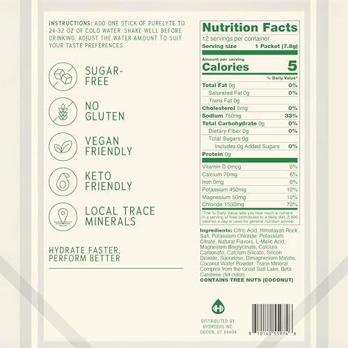 lemon lime sports hydration packets