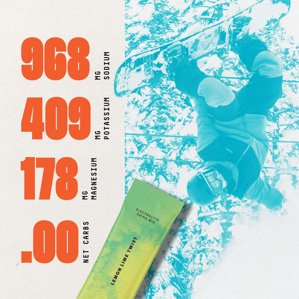 lemon lime twist electrolyte powder