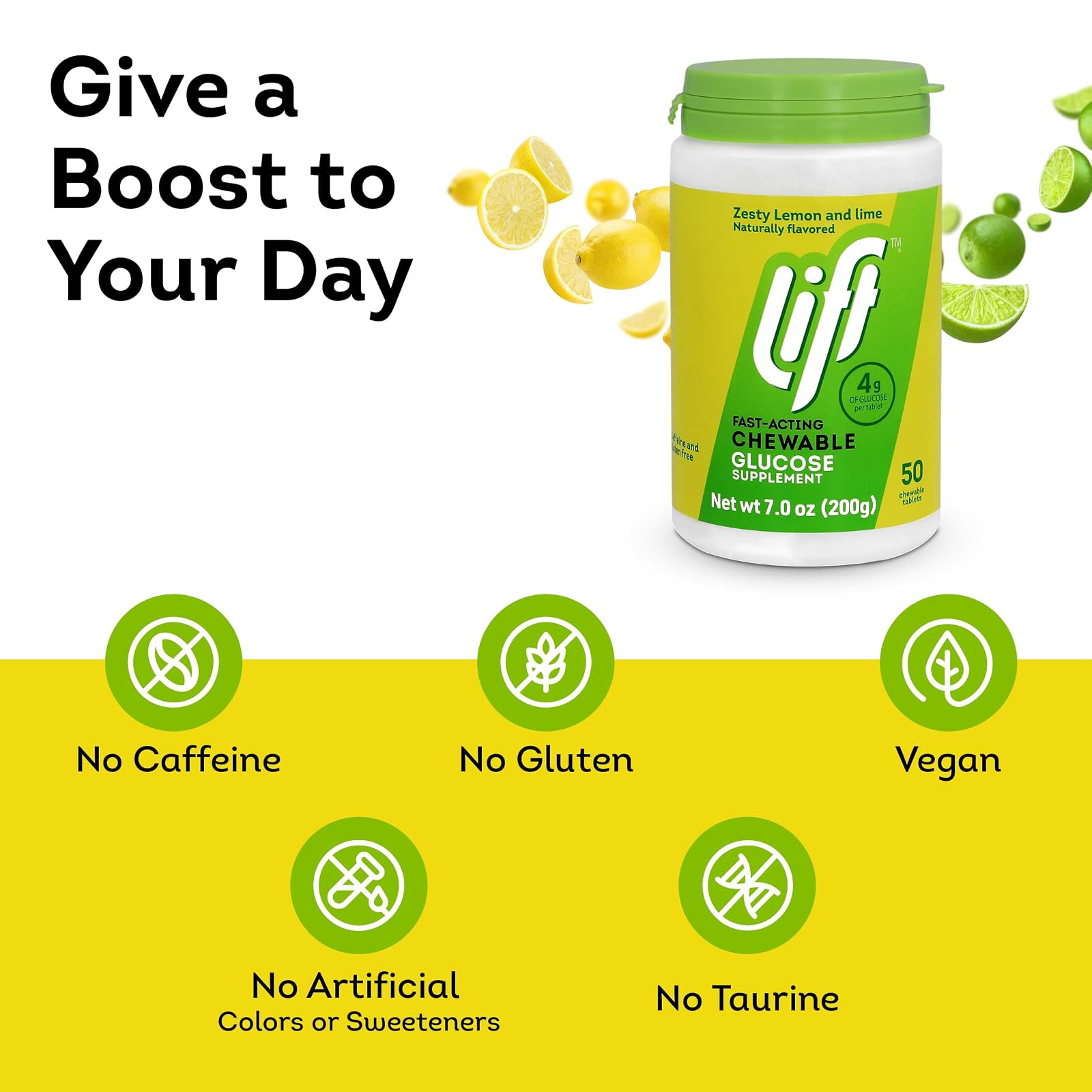 Lemon lime vitamin B complex supplement