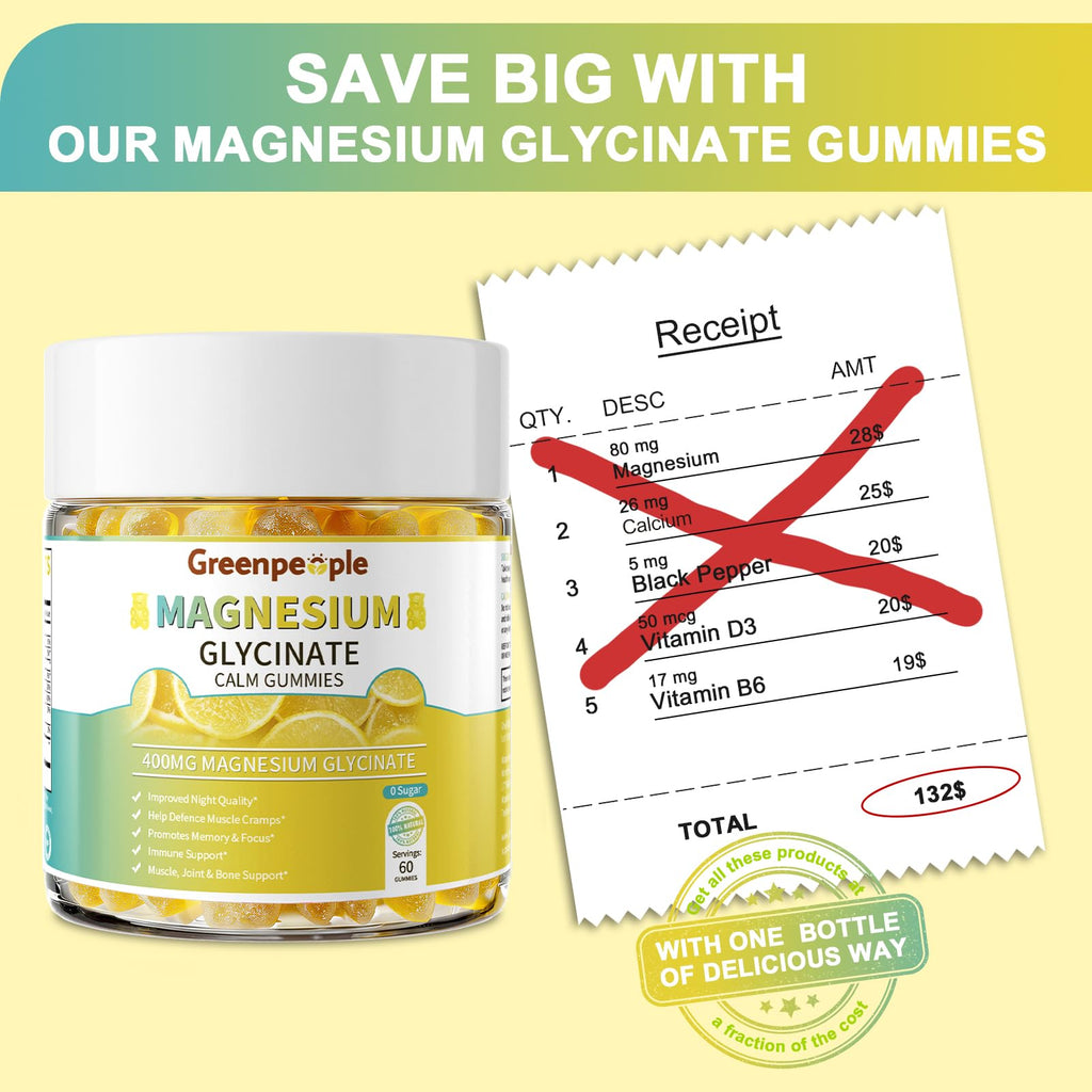 lemon magnesium gummies for a refreshing taste