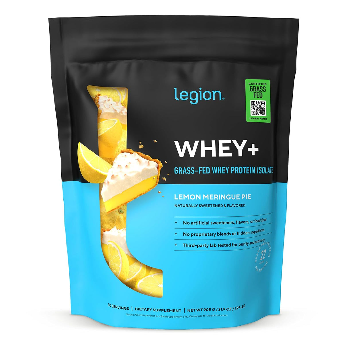 LEMON Meringue Pie whey protein isolate