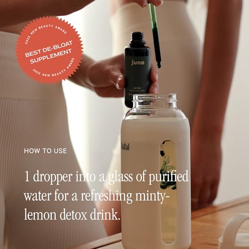 lemon mint flavored detox drops