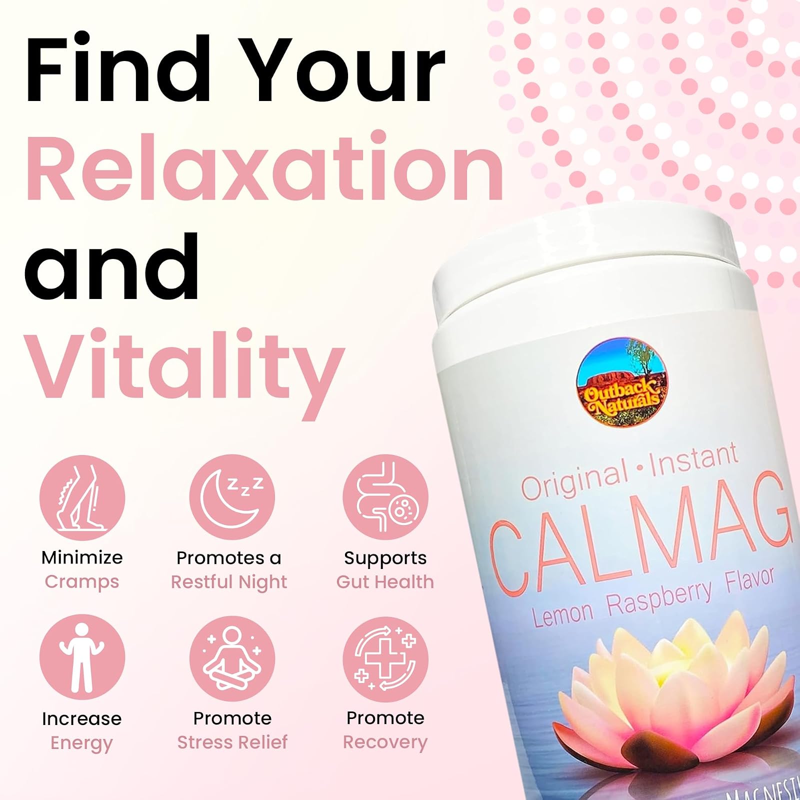 lemon raspberry calcium citrate supplement