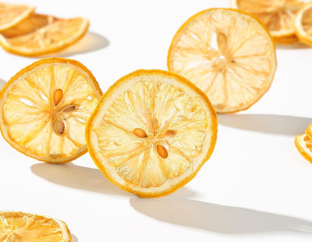 lemon slices enhance herbal infusions