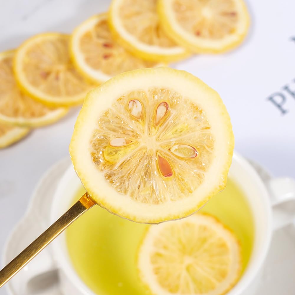 lemon slices for herbal remedies