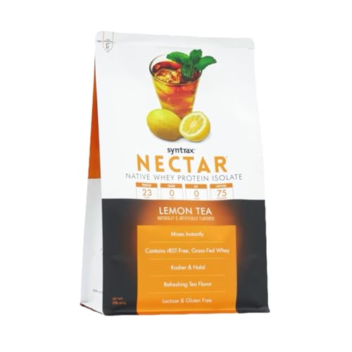 Lemon tea flavour whey protein
