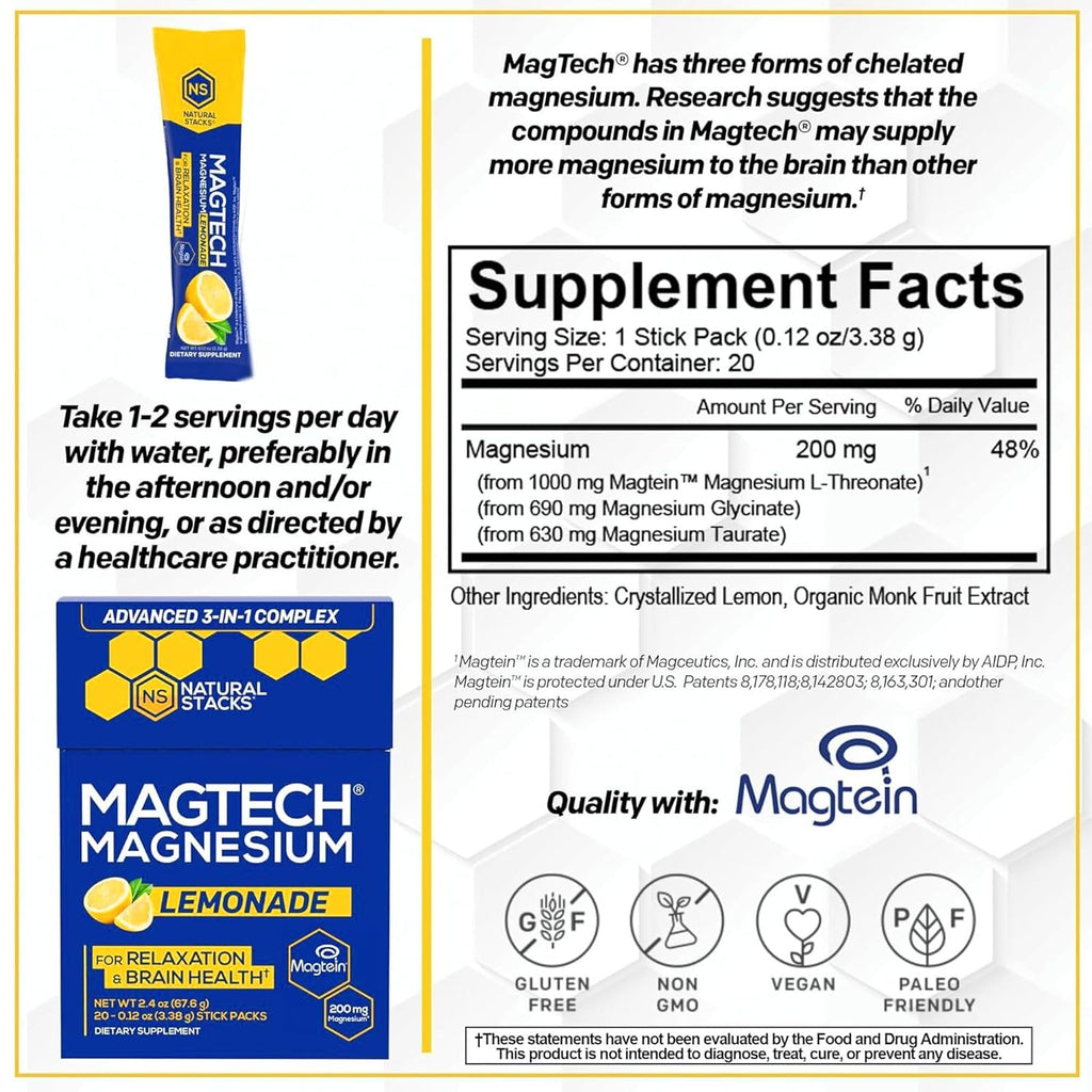 lemonade drink mix with magnesium